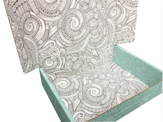 Inside the Branded Shipping Box