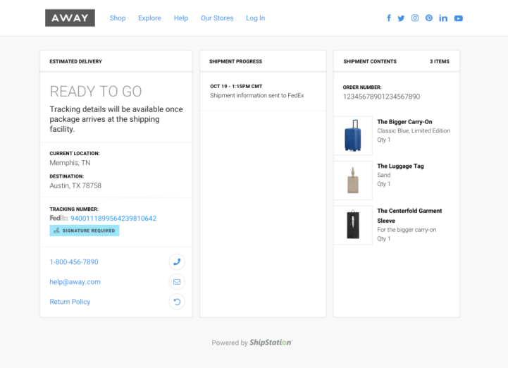 Branded Tracking Page Available NOW in ShipStation