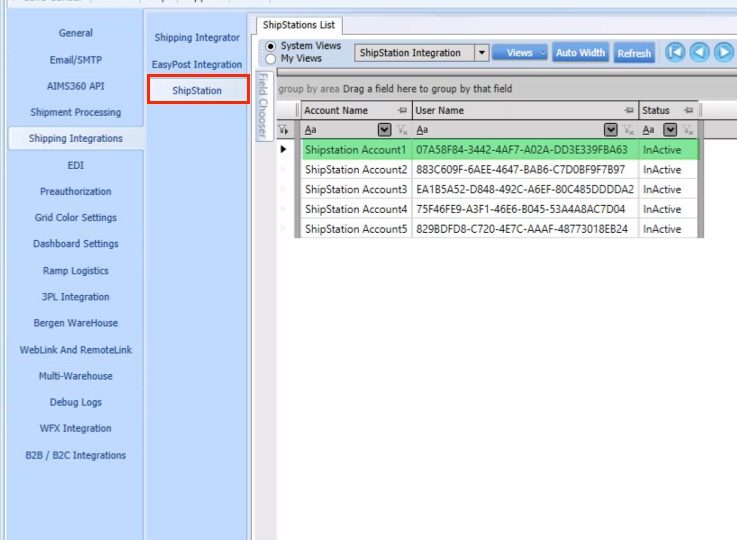 AIMS360 - ShipStation